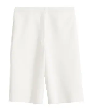 TOTEME Fine-knit Shorts - White