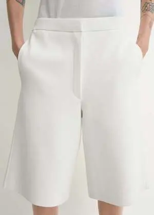 TOTEME Fine-knit Shorts