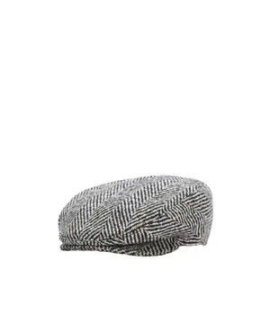 Dolce & Gabbana Dolce Gabbana Shetland Flat Cap - Gray