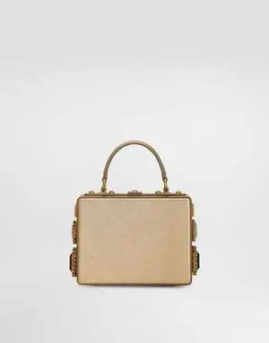 Dolce & Gabbana Jewel-embellished Box Tote Bag