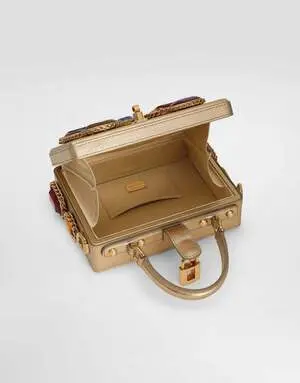 Dolce & Gabbana Jewel-embellished Box Tote Bag