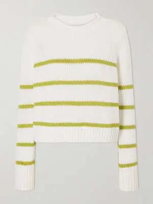 LA LIGNE Mini Marina Crochet-knit Cotton Sweater - Multi