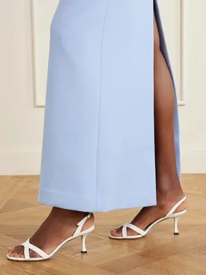 Rebecca Vallance Ayli̇n One-shoulder Embellished Cady Maxi Dress
