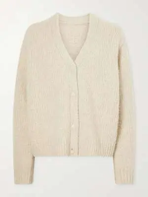 NILI LOTAN Lorana Wool And Cashmere-blend Cardigan