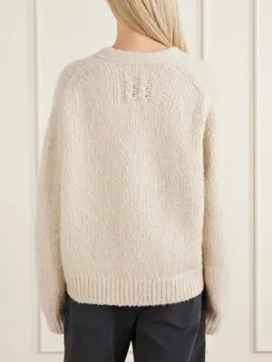 NILI LOTAN Lorana Wool And Cashmere-blend Cardigan