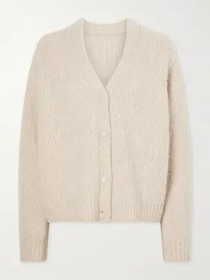 NILI LOTAN Lorana Wool And Cashmere-blend Cardigan