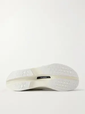 On Cloudbloom Stretch-knit And Mesh Sneakers - Neutrals