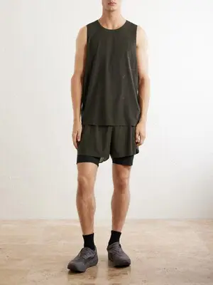 On Paf Zero Perforated Recycled-jersey Running Top