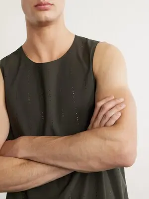 On Paf Zero Perforated Recycled-jersey Running Top