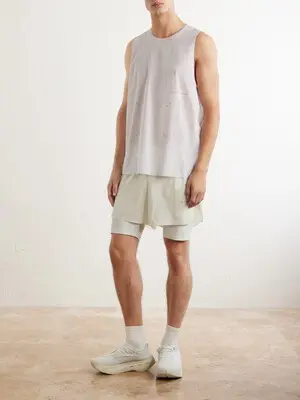 On Paf Zero Recycled-jersey Running Top - Neutrals
