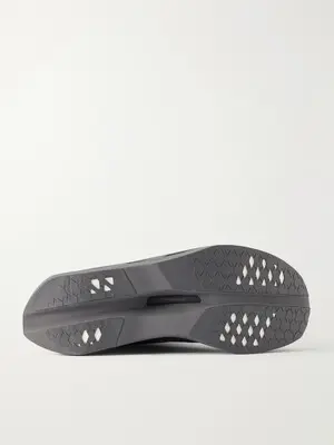 On Cloudbloom Stretch-knit And Mesh Sneakers - Purple