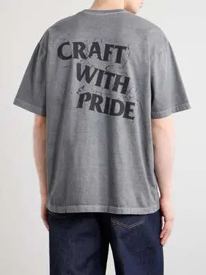 NEIGHBORHOOD Logo-print Cotton-jersey T-shirt
