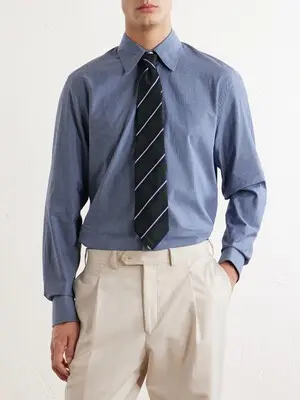 Dunhill Cotton-chambray Shirt