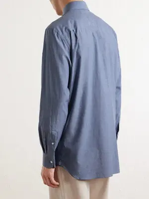 Dunhill Cotton-chambray Shirt