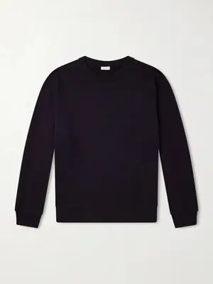 Dries Van Noten Oversized Cotton Sweatshirt - Blue