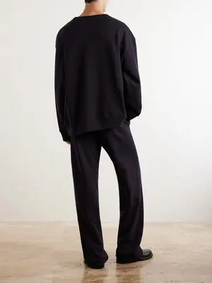 Dries Van Noten Oversized Cotton Sweatshirt - Blue
