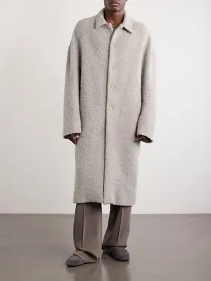 Rick Owens Brad Alpaca-blend Bouclé Coat