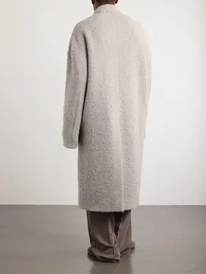 Rick Owens Brad Alpaca-blend Bouclé Coat