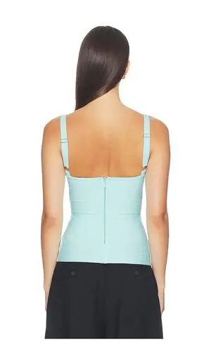 NIIHAI Sneak Bandage Top In Baby Blue