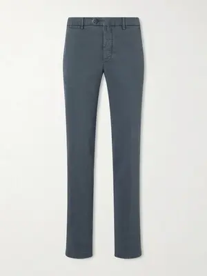 Kiton Straight-leg Trousers - Gray
