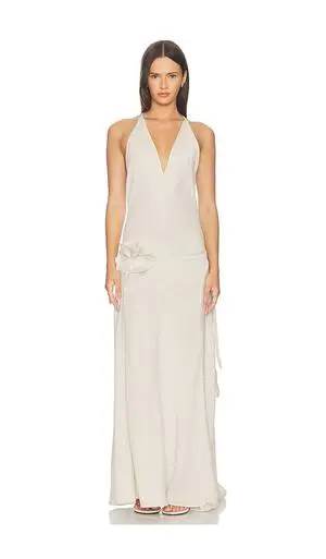 MOTHER OF ALL Fran Belt Dress - Cream