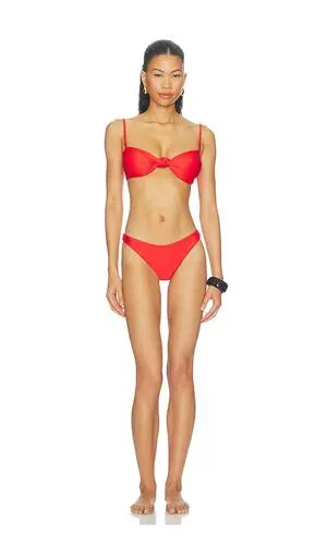 NICHOLAS Mira Bikini Bottom In Red