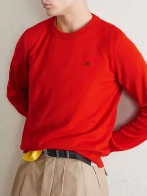 Celine Triomphe-embroidered Wool Sweater