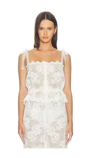 KAT THE LABEL Florence Camisole Top - Antique