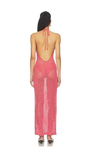 LOVERS AND FRIENDS Rhodes Maxi Dress In Red
