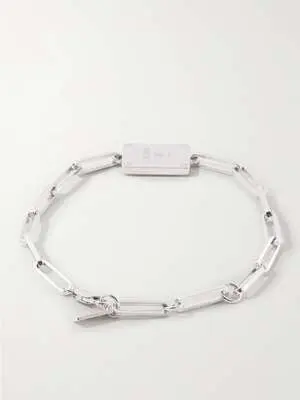 Celine Tag Logo-embossed -tone Bracelet