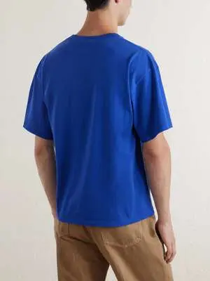 Celine Logo-print Cotton-jersey T-shirt