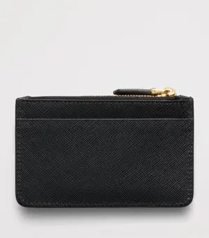 Prada Leather Press-stud Card Holder