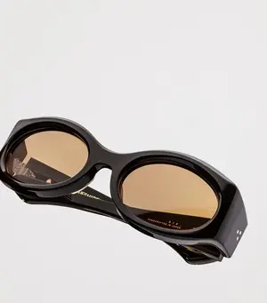 JACQUES MARIE MAGE Gia Oval Sunglasses