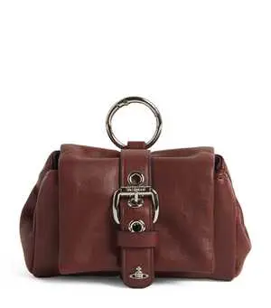 VIVIENNE WESTWOOD Leather Hazel Treasure Charm Bag