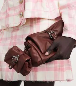 VIVIENNE WESTWOOD Leather Hazel Treasure Charm Bag