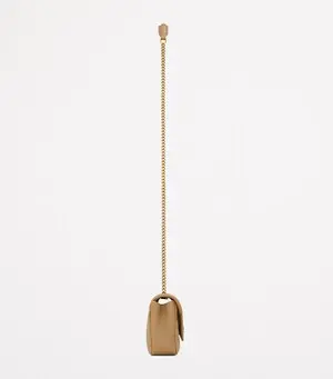 Saint Laurent Mini Loulou Shoulder Bag - Brown