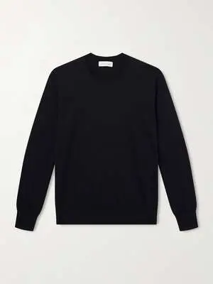 Dries Van Noten Merino Wool Sweater - Black