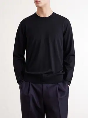 Dries Van Noten Merino Wool Crewneck Sweater