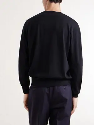 Dries Van Noten Merino Wool Crewneck Sweater