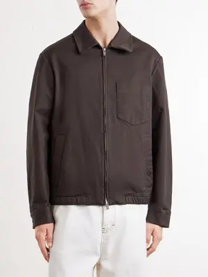 Barena Venezia Cotton-blend Gabardine Blouson Jacket