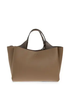 TOD'S T Timeless Mini Leather Tote Bag
