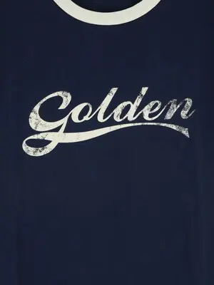 GOLDEN GOOSE Logo Cotton T-shirt