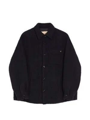 Valentino Garavani Vlogo Tweed Jacket - Black