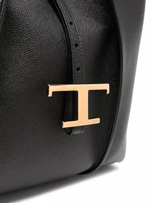 TOD'S Medium Leather Shopping Bag