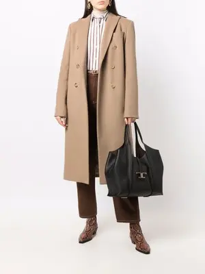TOD'S Medium Leather Shopping Bag