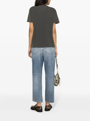 GOLDEN GOOSE Embroidered Cotton T-shirt