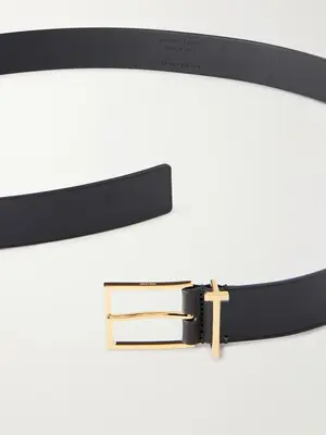 TOM FORD T Loop Leather Belt