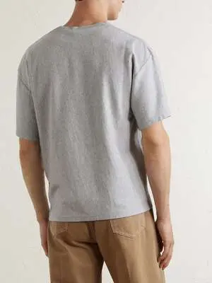 Celine Logo-print Cotton-jersey T-shirt