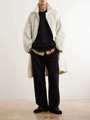 Dries Van Noten Hamer Straight-leg Cotton-jersey Sweatpants