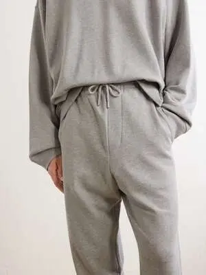 Dries Van Noten Hamer Straight-leg Cotton-jersey Sweatpants